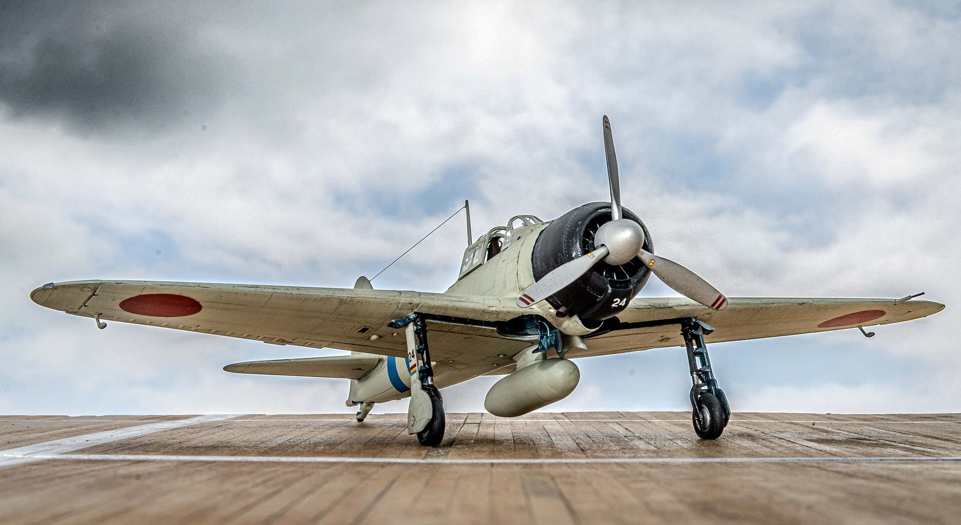 A6M2B ZERO FIGHTER MOD.21 -- Plastic Model Airplane -- 1/48 Scale ...