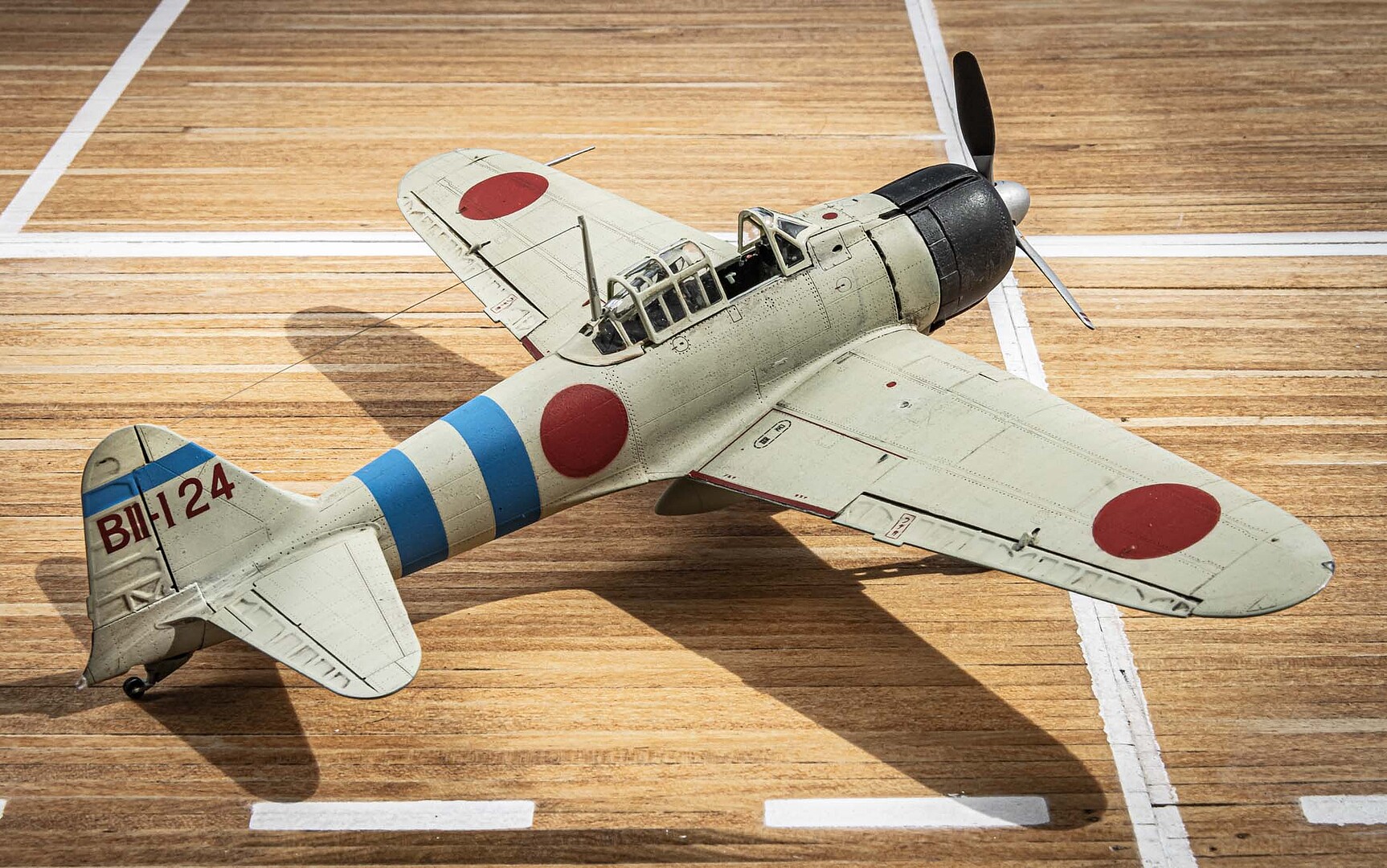 A6M2B ZERO FIGHTER MOD.21 -- Plastic Model Airplane -- 1/48 Scale ...