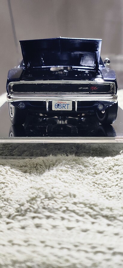 1968 Dodge Charger 2'n1 -- Plastic Model Car Kit -- 1/25 Scale ...