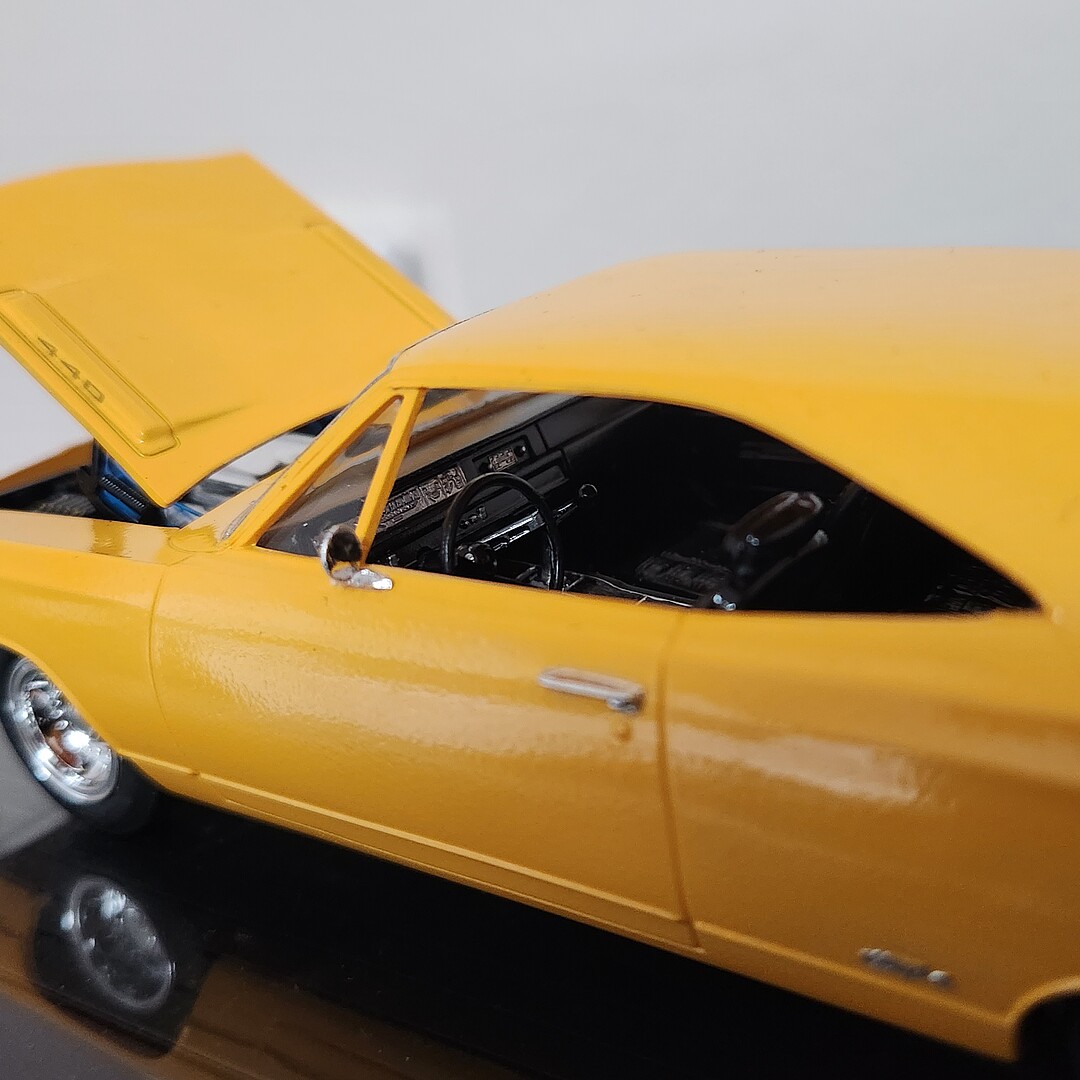 1969 Plymouth GTX Hadtop Pro Street 2T-25 -- Plastic Model Car Vehicle ...