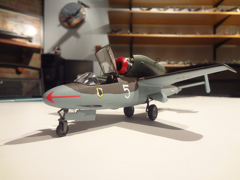 HE162A-2 Salamander and Photo-Etched Parts -- Plastic Model Airplane ...