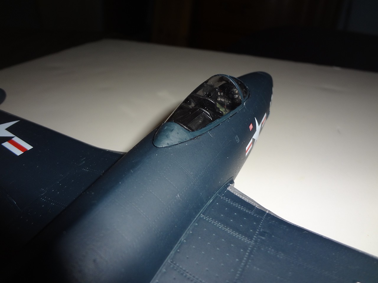 F9F3 Panther US Navy Fighter -- Plastic Model Airplane Kit -- 1/48 ...