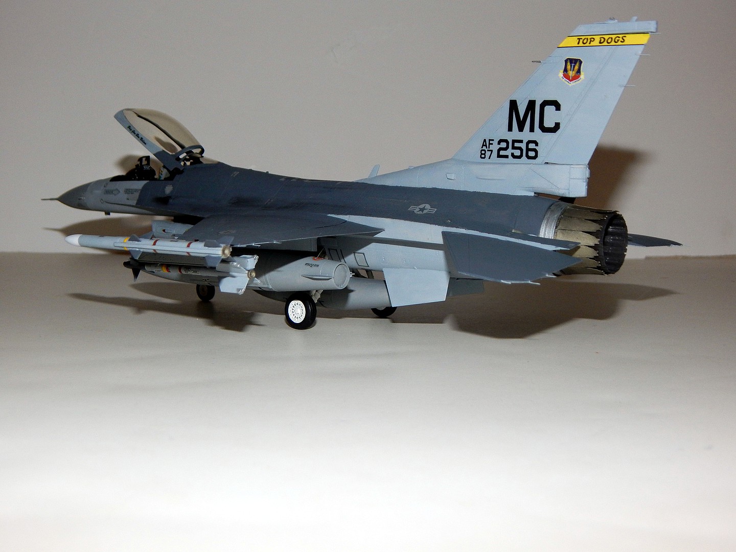 Lockheed F-16C Block 25/32 Jet Fighting Falcon -- Plastic Model ...
