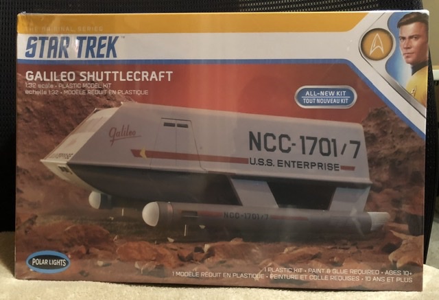 Gallery Pictures Polar-Lights Star Trek Galileo Shuttlecraft Plastic ...