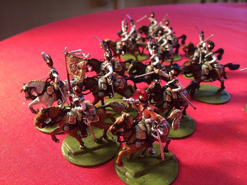 Saxon Cuirassiers 1810-14 (16 Mounted) -- Plastic Model Military Figure ...