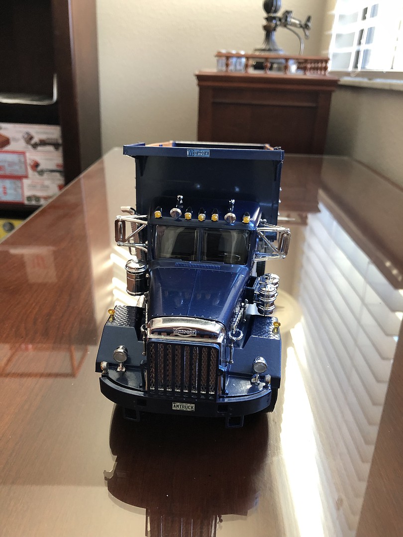 Gallery Pictures AMT Autocar Dump Truck Plastic Model Truck Kit 1/25 ...