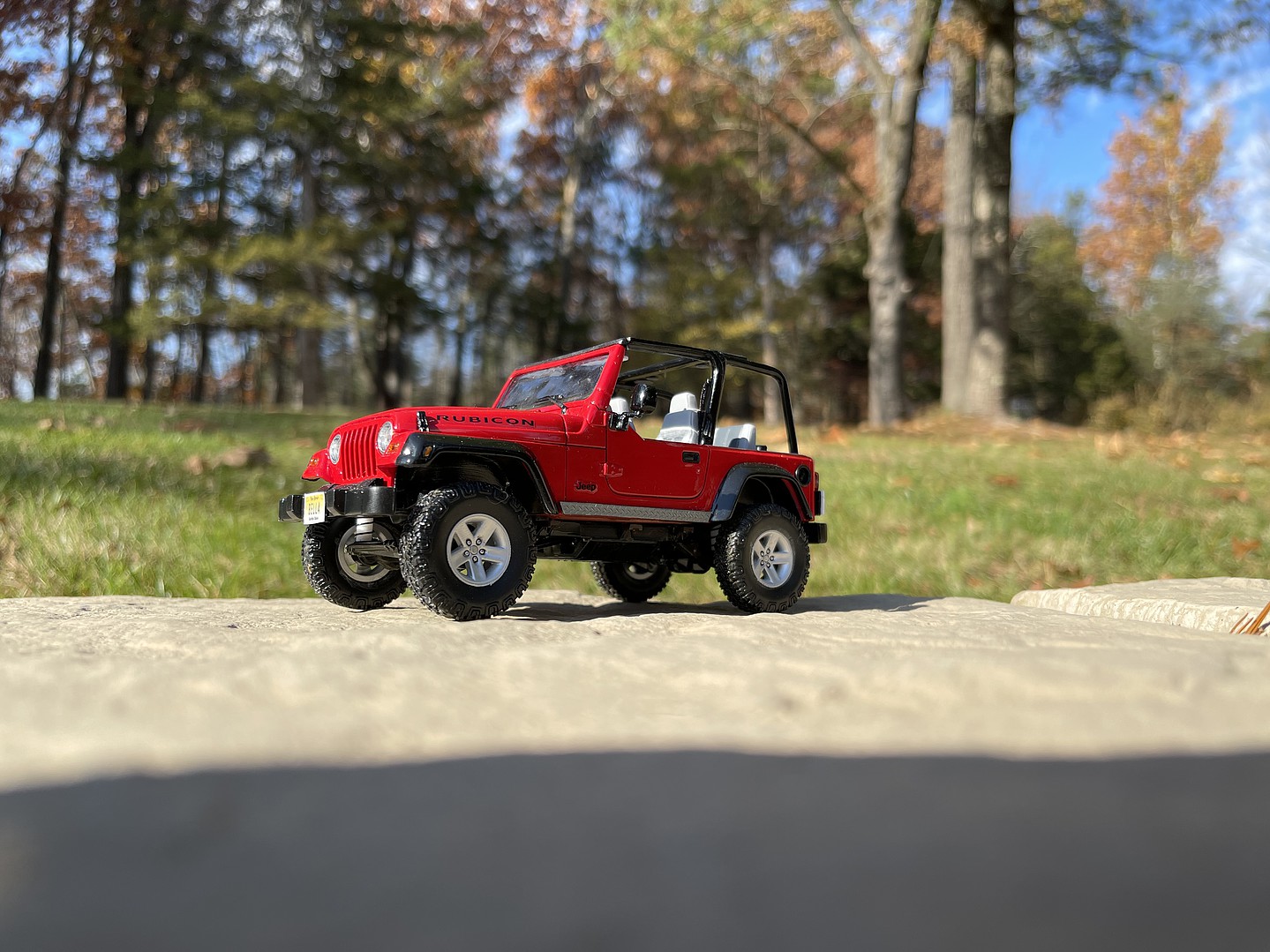 Jeep Wrangler Rubicon -- Plastic Model Jeep Kit -- 1/25 Scale -- #4501 ...