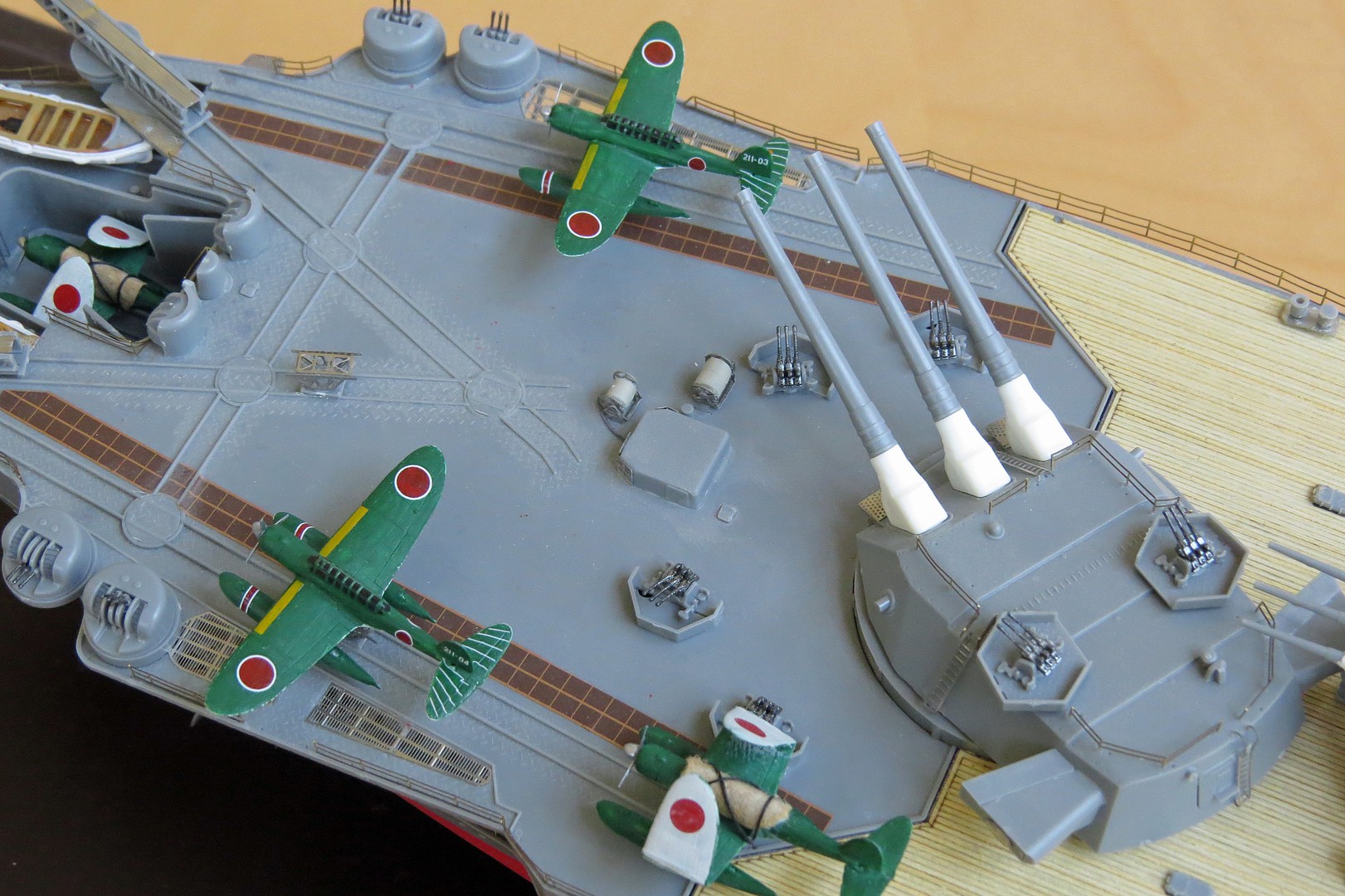 Japanese Battleship Yamato Boat -- Plastic Model Military Ship Kit -- 1 ...