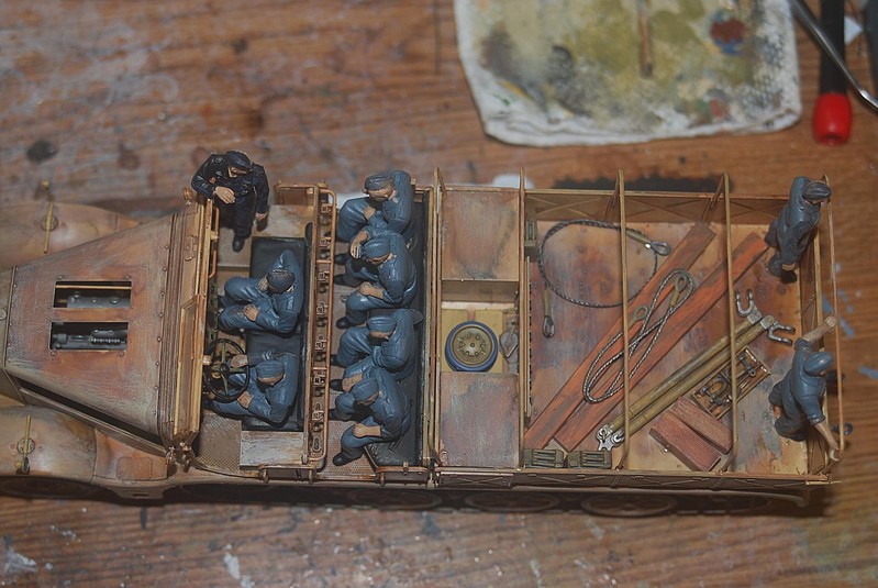 German 18 Ton Famo & Transporter -- Plastic Model Military Vehicle Kit ...