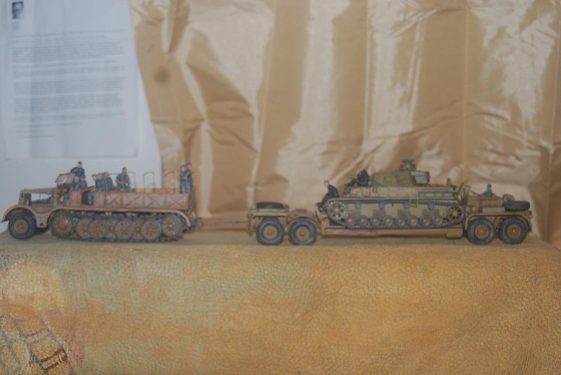 German 18 Ton Famo & Transporter -- Plastic Model Military Vehicle Kit ...