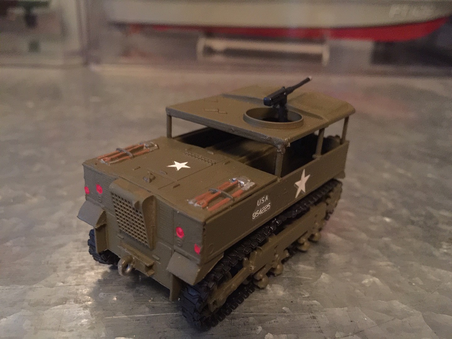 M5 High Speed Tractor -- Plastic Model Military Vehicle Kit -- 1/72 ...