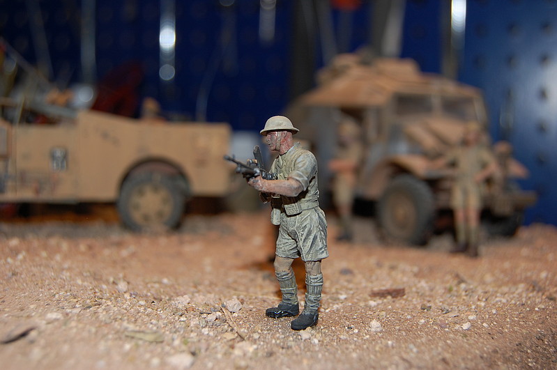 British 8th Army Infantry El Alamein 1942 -- Plastic Model Military ...