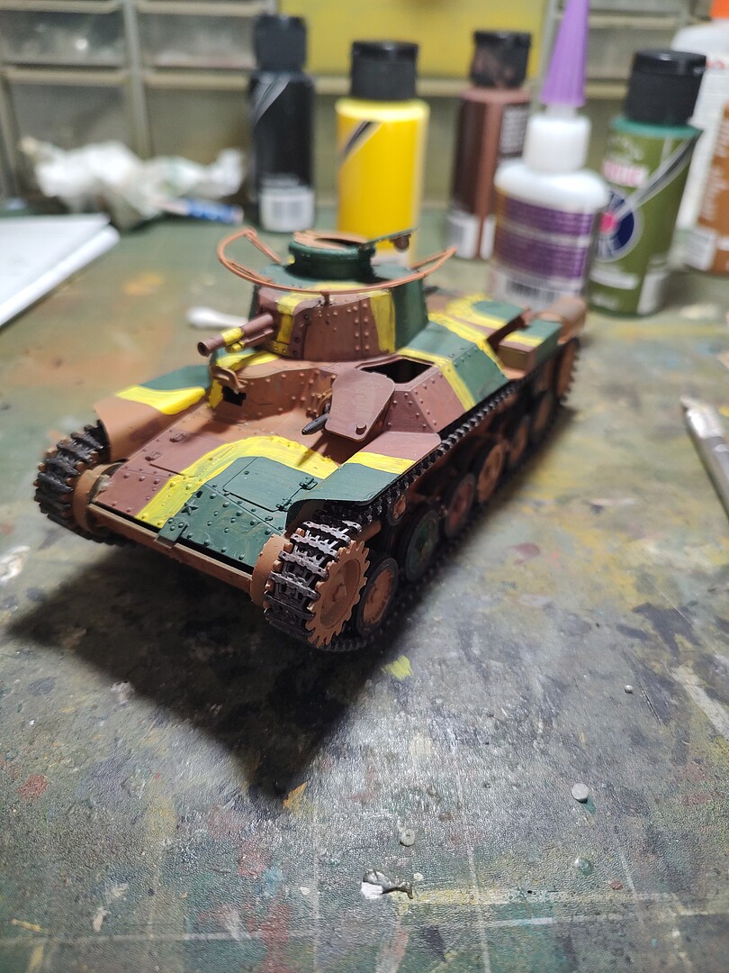 Japanese Tank Type 97 -- Plastic Model Military Vehicle Kit -- 1/35 ...