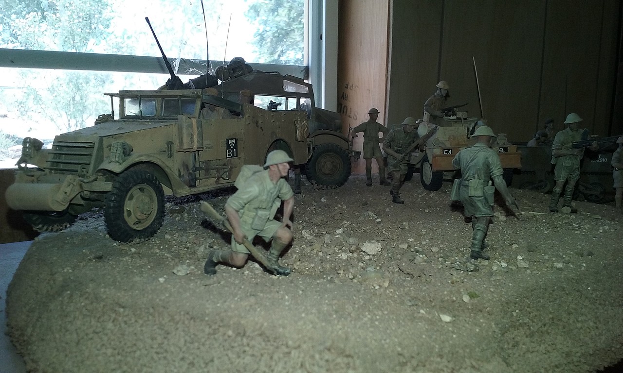 British 8th Army Infantry El Alamein 1942 -- Plastic Model Military ...