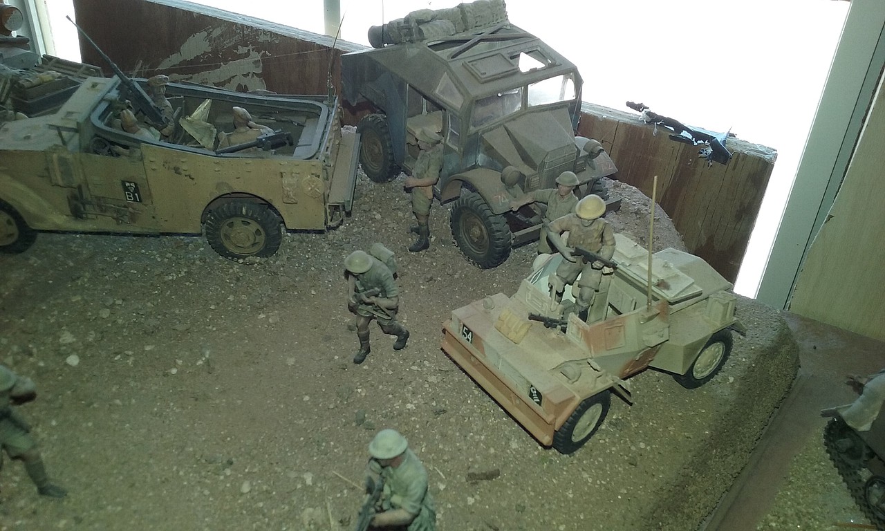 British 8th Army Infantry El Alamein 1942 -- Plastic Model Military ...