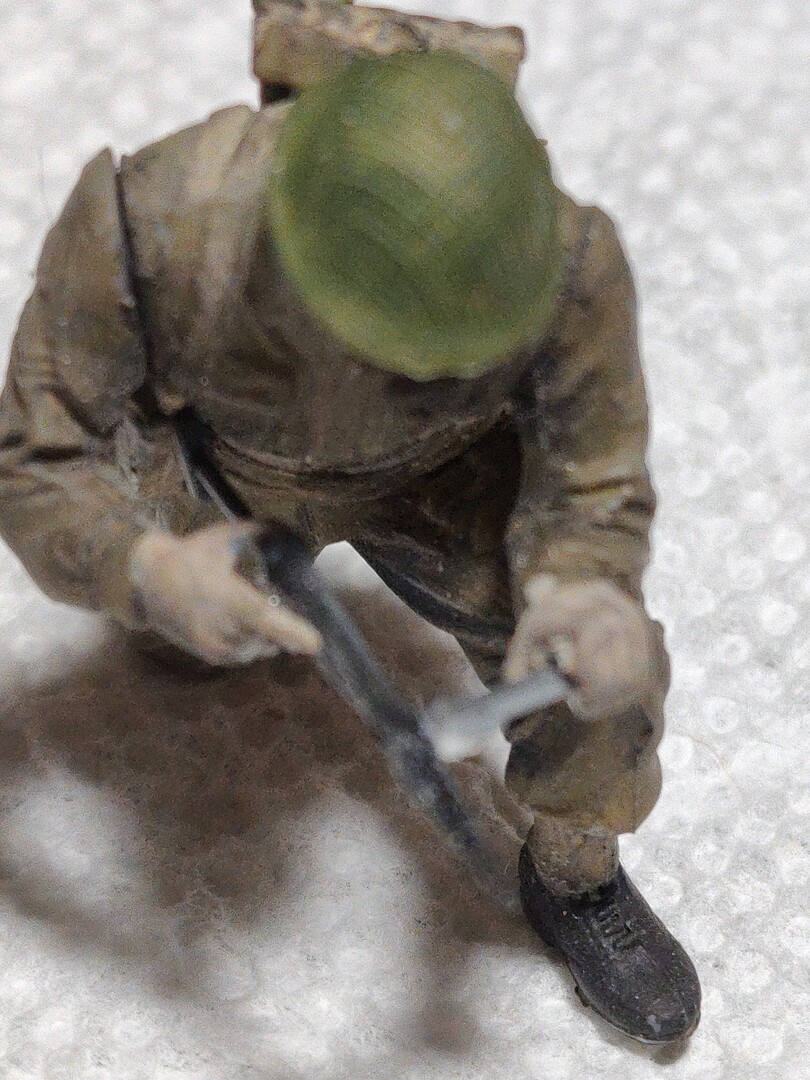 British Commonwealth Troops (4) -- Plastic Model Military Figures -- 1/ ...