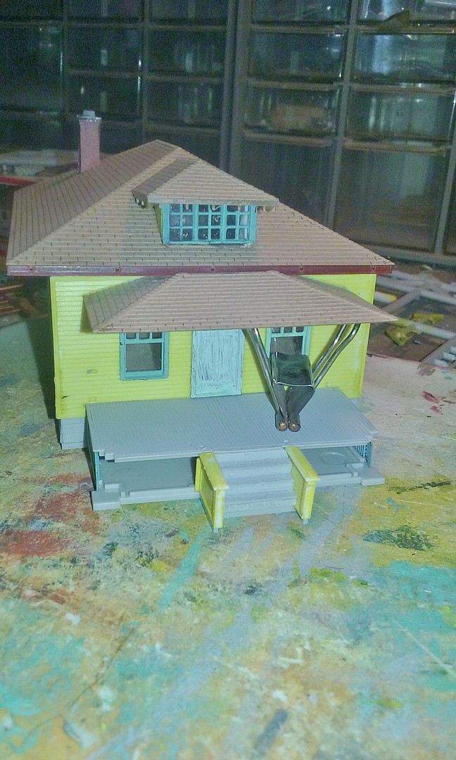 Barb's Bungalow Kit -- HO Scale Model Railroad Building -- #712 ...