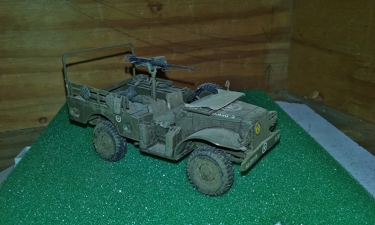 US WC51 3/4-Ton 4x4 Jeep -- Plastic Model Military Jeep Kit -- 1/35 ...