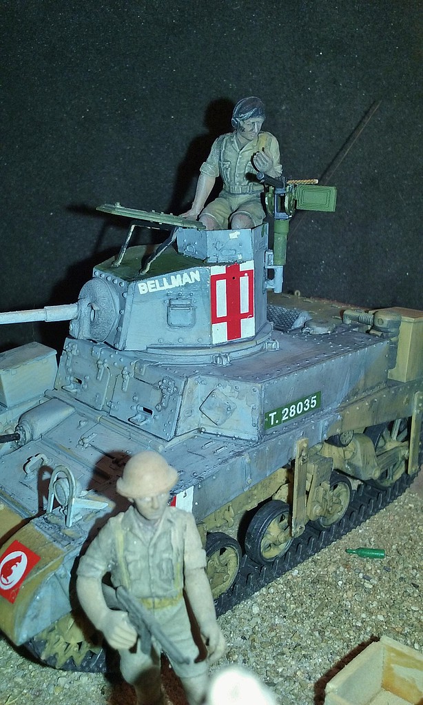 British M3 Stuart Honey Tank -- Plastic Model Military Vehicle Kit -- 1 ...