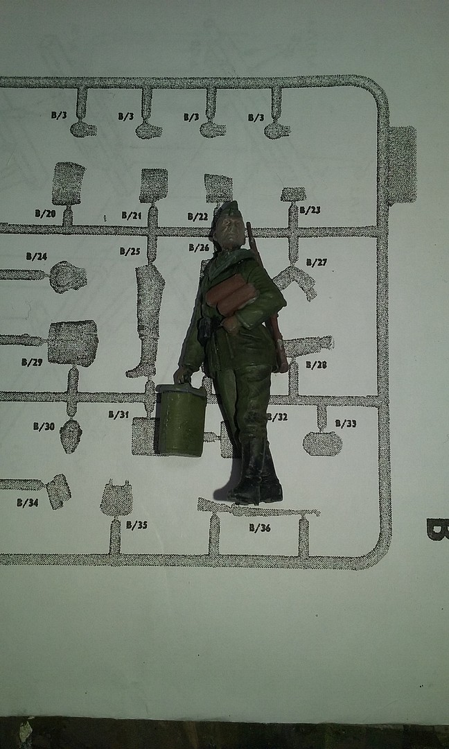 Somewhere in Europe 1944 -- Plastic Model Military Figure -- 1/35 Scale ...