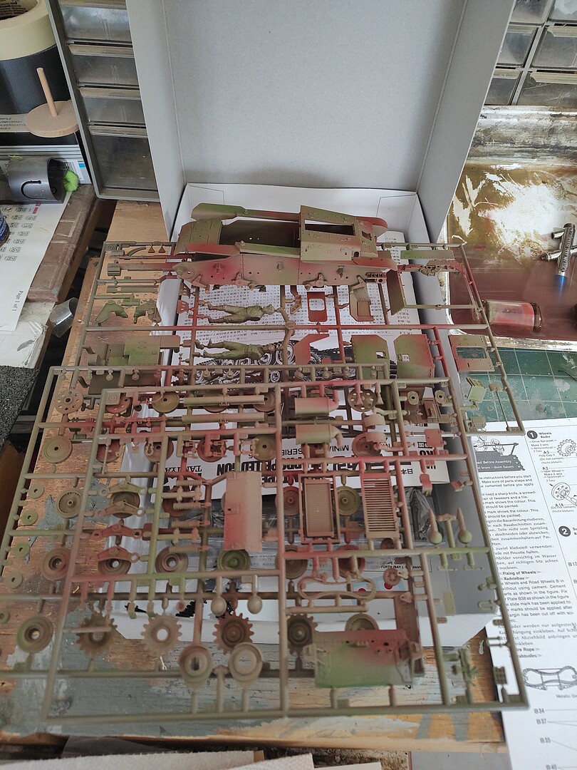 Type 1 Self-Prop Gun -- Plastic Model Military Vehicle Kit -- 1/35 ...