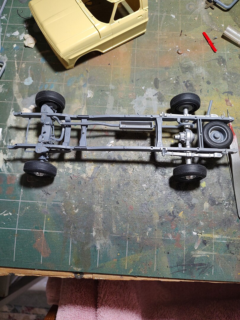 1967 Ford F100 Service Bed Pickup Truck -- Plastic Model Vehicle Kit ...