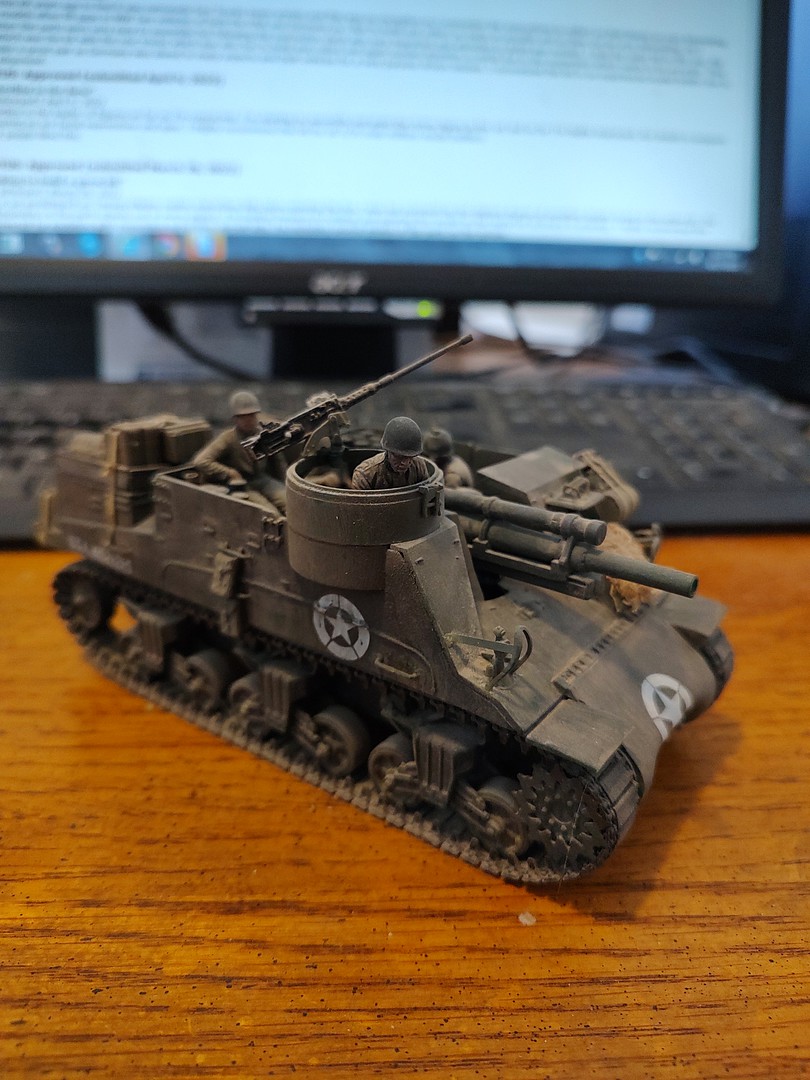 M7 Priest Self-Propelled Howitzer Tank Pictures