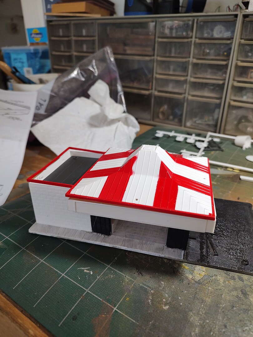 Kentucky Fried Chicken(R) Drive In Kit -- Model Train Building -- HO ...