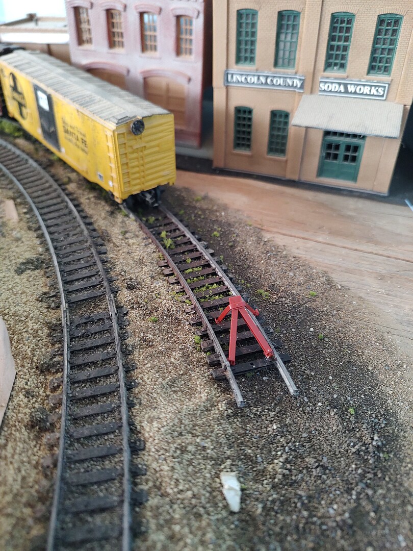 North American-Style Code 83 Hayes Bumper 2-Pack -- Model Train Track ...