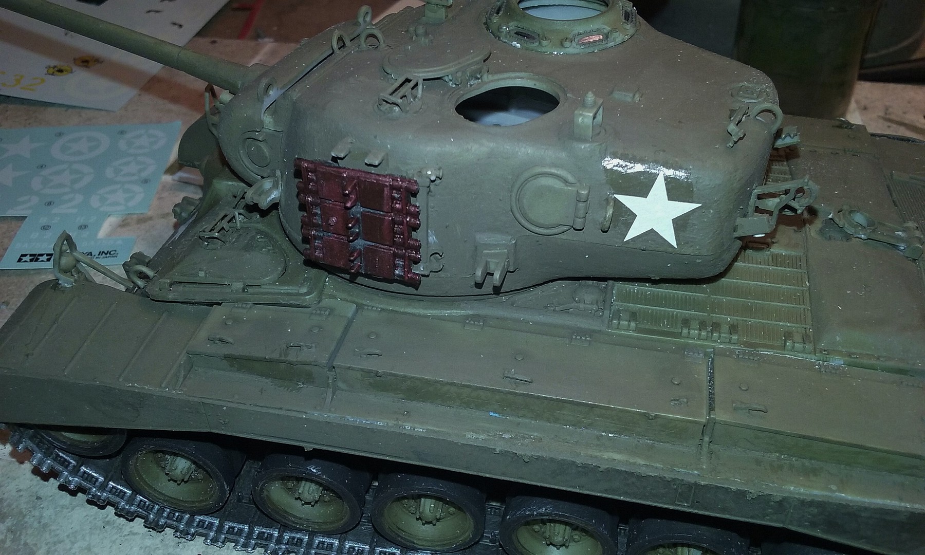 M26 Pershing Heavy Tank -- Plastic Model Military Vehicle Kit -- 1/35 ...