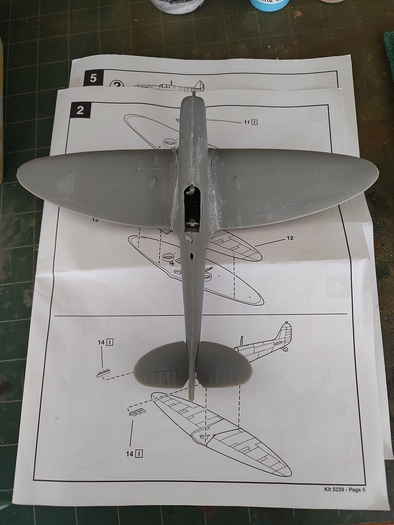 Spitfire Mk-II -- Plastic Model Airplane Kit -- 1/48 Scale -- #855239 pictures by johncpo41 ...