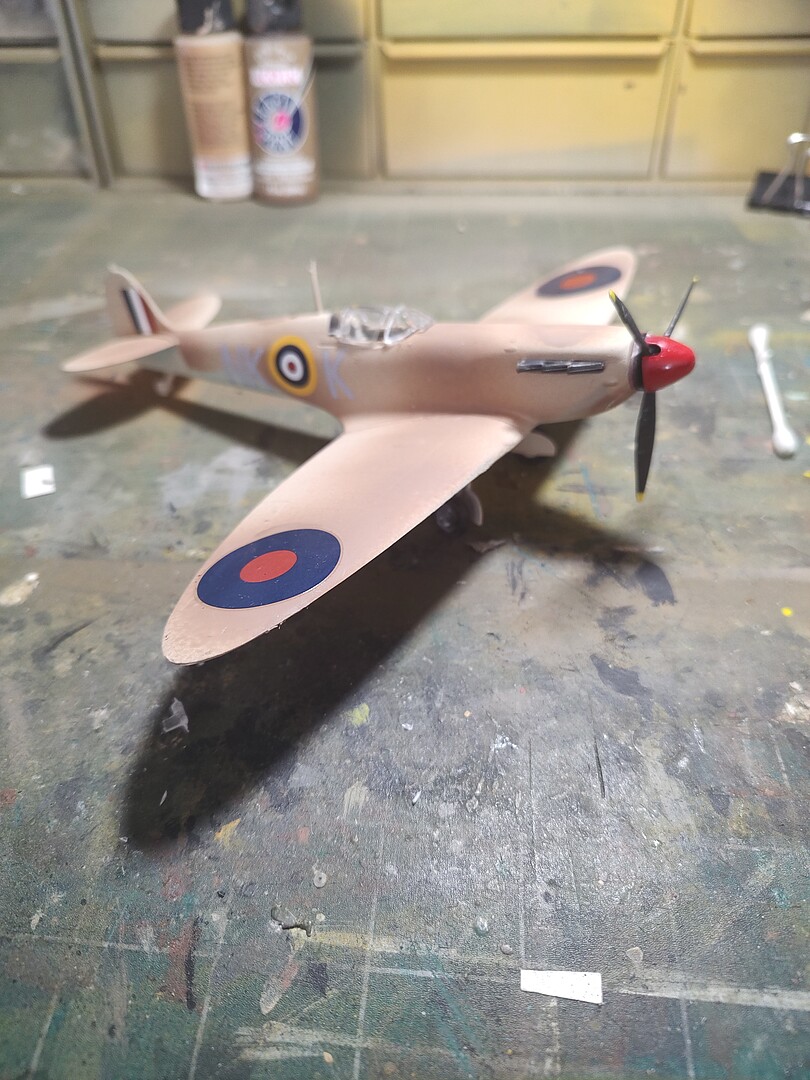 Spitfire Mk-II -- Plastic Model Airplane Kit -- 1/48 Scale -- #855239 pictures by johncpo41 ...