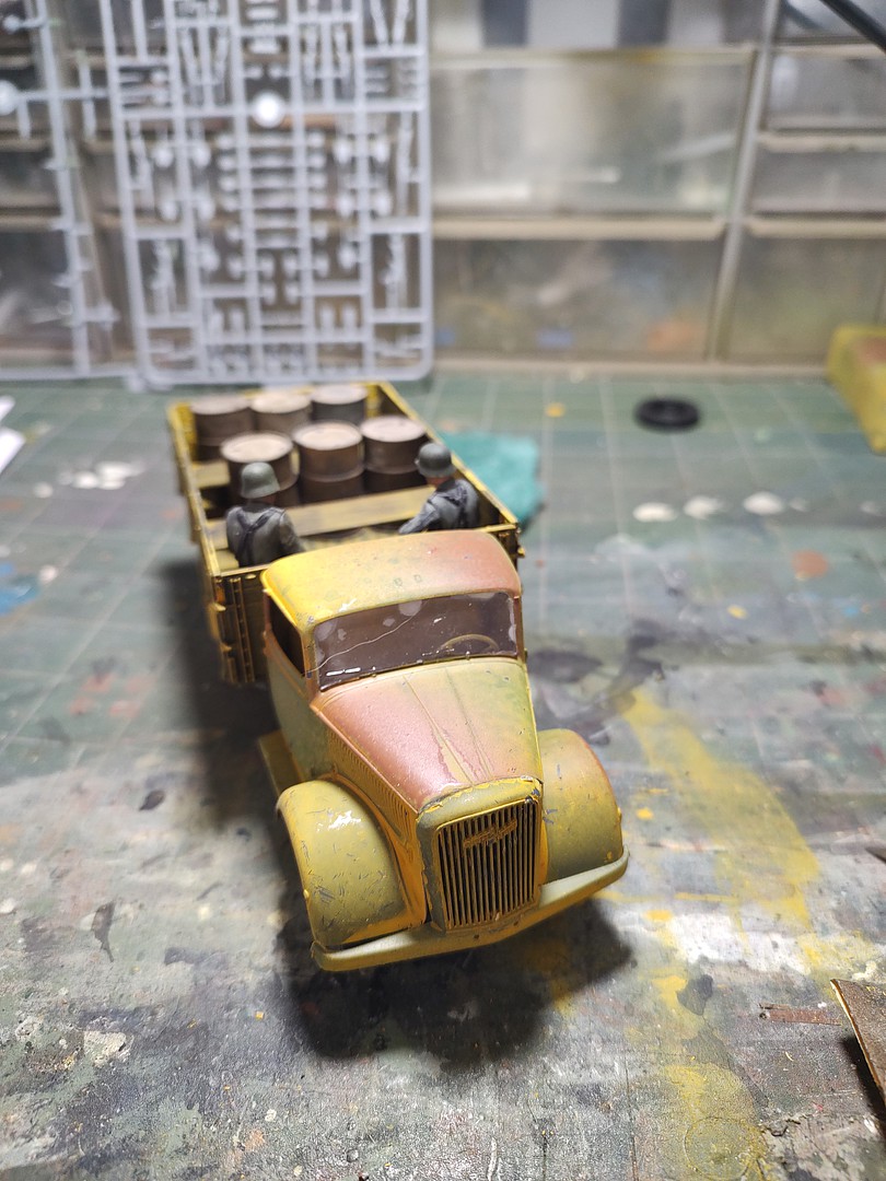 WWII Opel Blitz S Cargo Truck -- Plastic Model Military Vehicle Kit ...