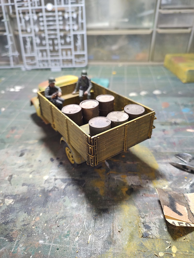 WWII Opel Blitz S Cargo Truck -- Plastic Model Military Vehicle Kit ...