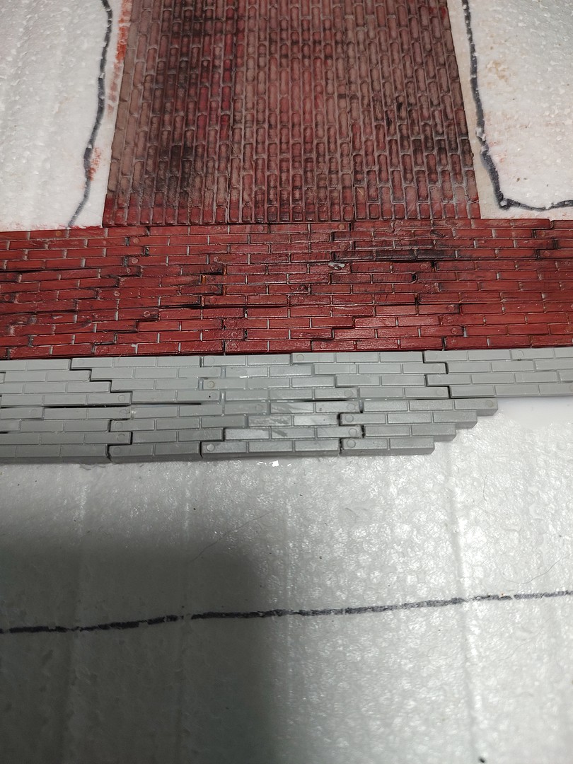 Shelled Brick Walls -- Plastic Model Military Diorama Kit -- 1/35 Scale ...