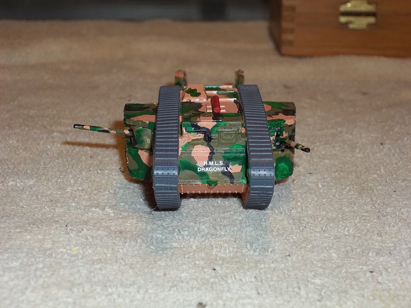 WWI Male Tank -- Plastic Model Military Vehicle Kit -- 1/76 Scale ...
