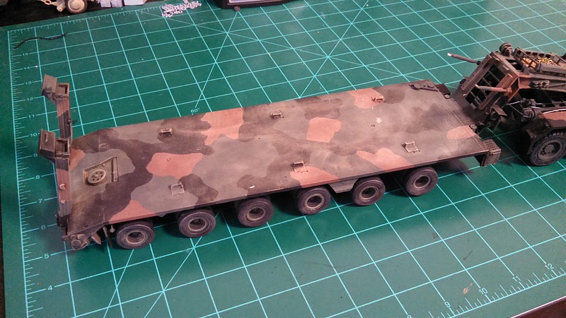 German Faun Elefant SLT56 Tank Transport -- Plastic Model Military ...