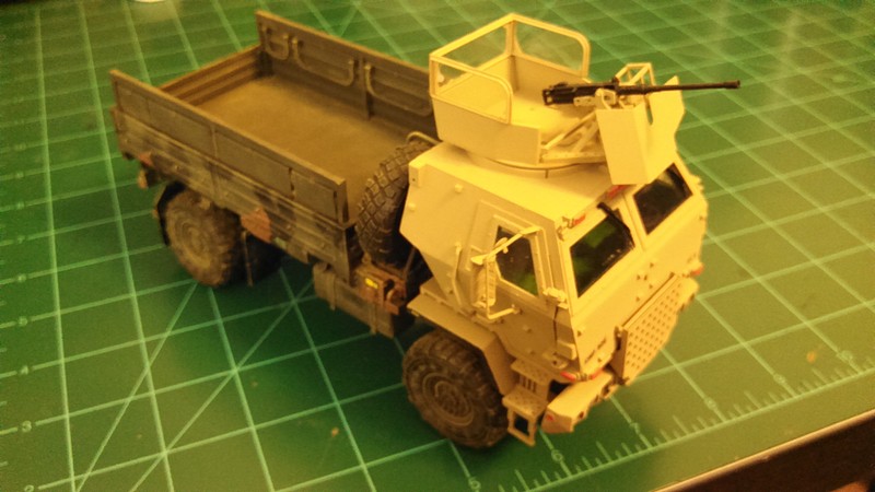 M1078 LMTV Cargo Truck with Armored Cab -- Plastic Model Military ...