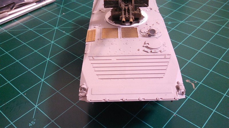 Soviet BMP-1P Infantry Fighting Vehicle -- Plastic Model Military Kit ...