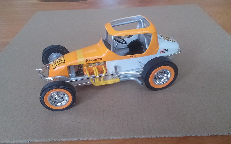 Gallery Pictures Revell-Monogram Super Modified #54 Dirt Track Racer ...