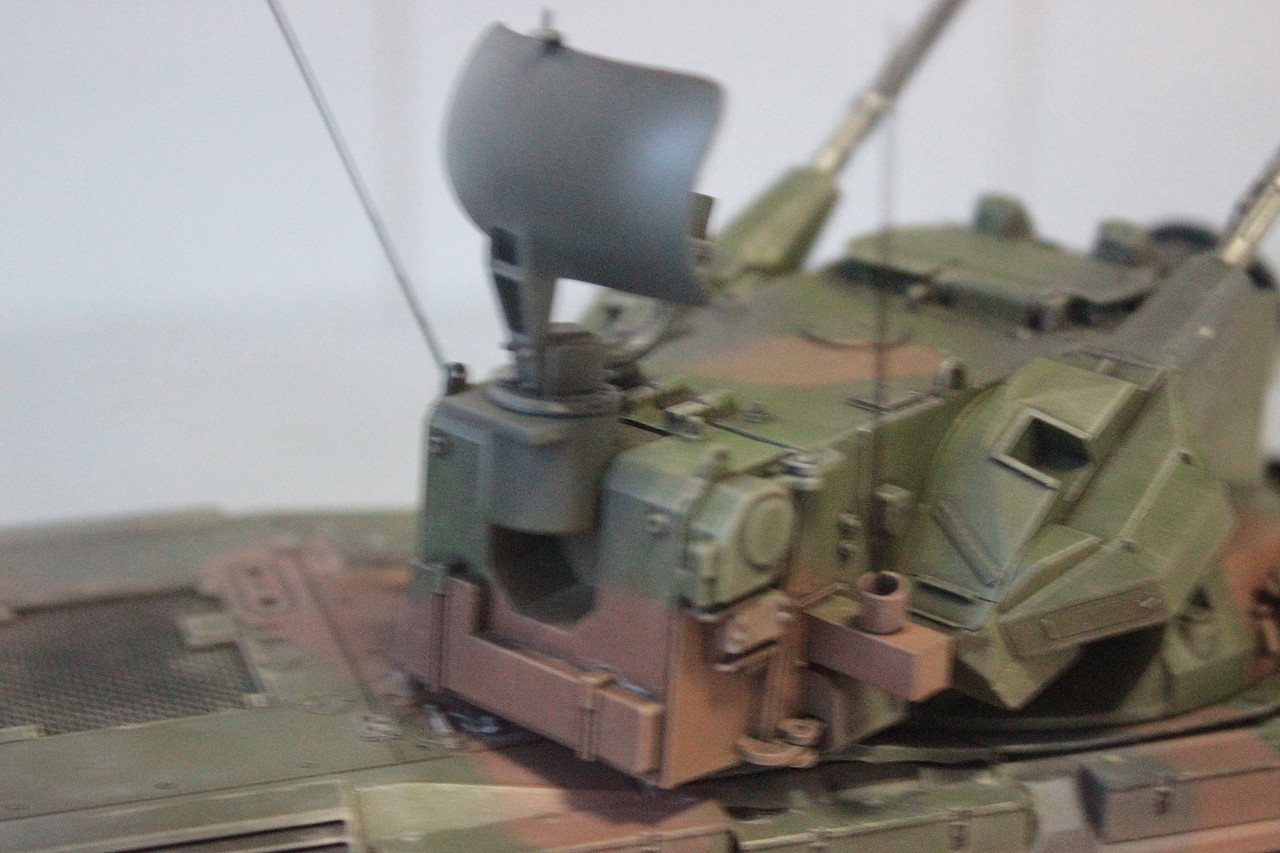 West German Lfakpanzer Gepard Tank -- Plastic Model Military Vehicle ...