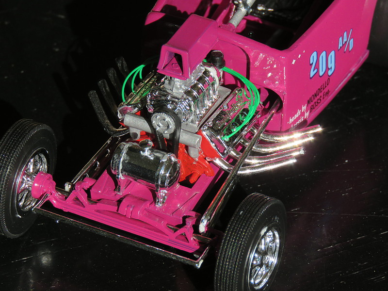 Double Dragster -- Plastic Model Dragster Kit -- 1/25 Scale -- #646 ...