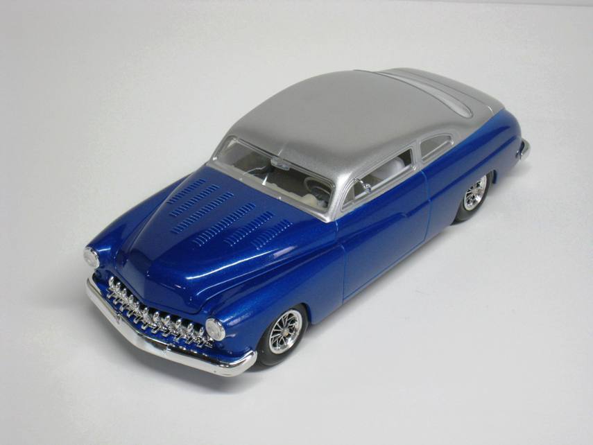 1949 Mercury Custom Coupe -- Plastic Model Car 3-in-1 Kit -- 1/25 Scale ...