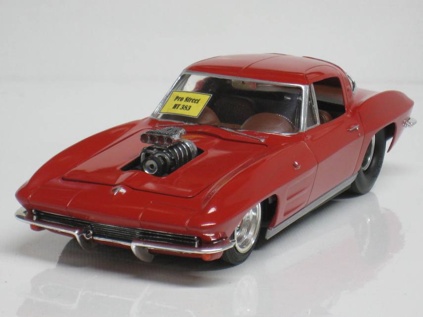 1963 CORVETTE -- Plastic Model Car Kit -- 1/25 Scale -- #861 pictures ...