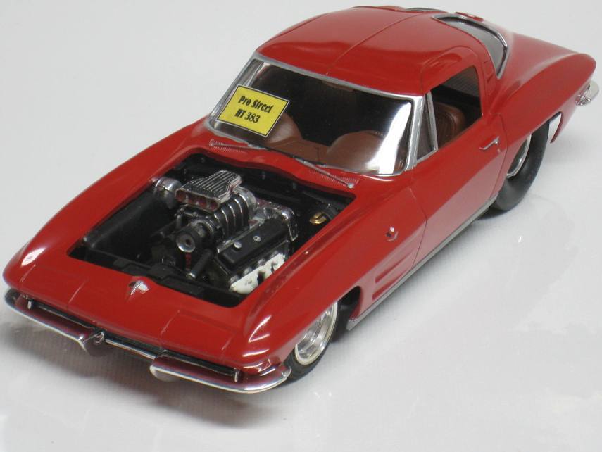 1963 CORVETTE -- Plastic Model Car Kit -- 1/25 Scale -- #861 pictures ...