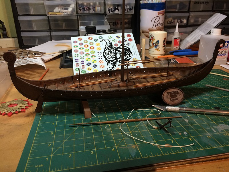 Viking Sailing Ship -- Plastic Model Kit -- 1/50 Scale -- #05403 ...