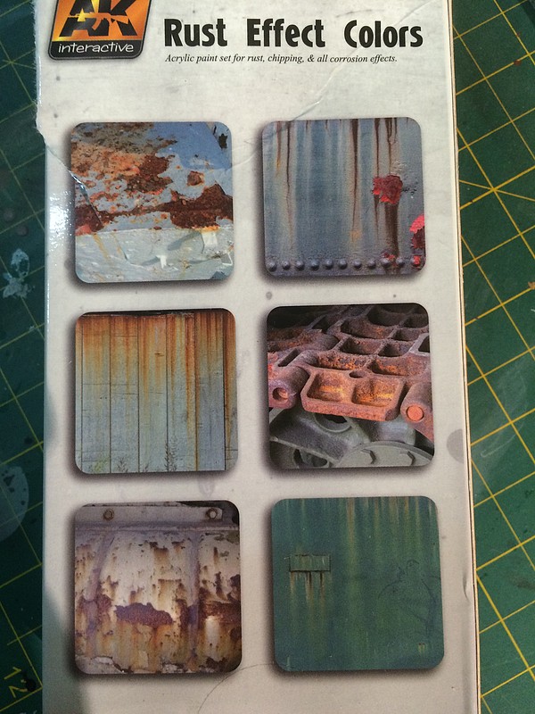 Rust Effects Acrylic Paint -- Hobby and Model Paint Set -- #551 ...