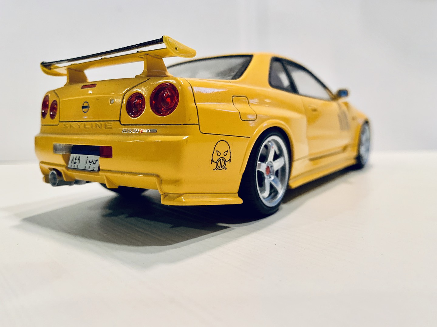 Nismo R34 GT-R Z-Tune Sportscar -- Plastic Model Car Kit -- 1/24 Scale ...
