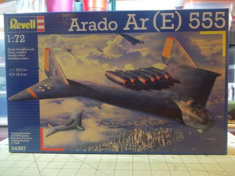 Arado Ar555 -- Plastic Model Airplane Kit -- 1/72 Scale -- #04367 ...