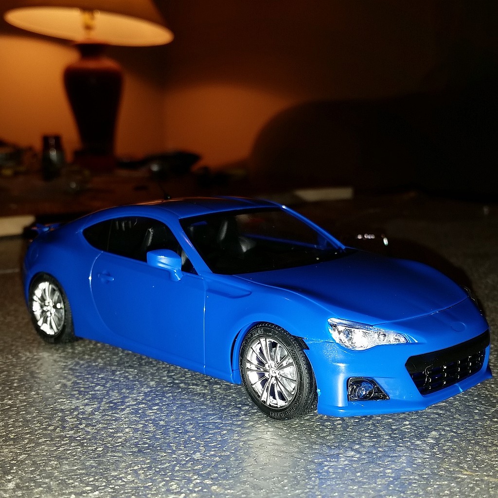 Subaru BRZ Sportscar Coupe -- Plastic Model Car Kit -- 1/24 Scale ...